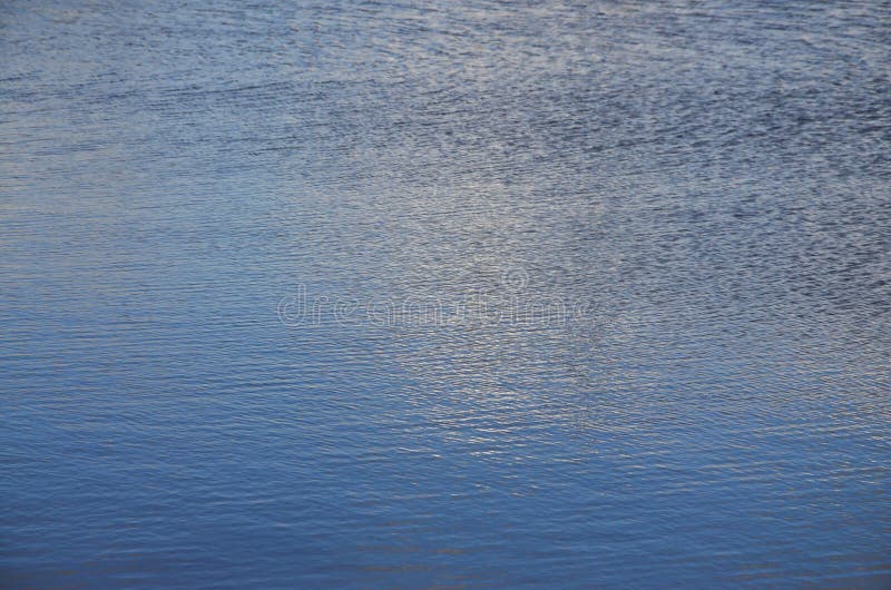 The Texture of Dark River Water Under the Influence of Wind, Imprinted ...