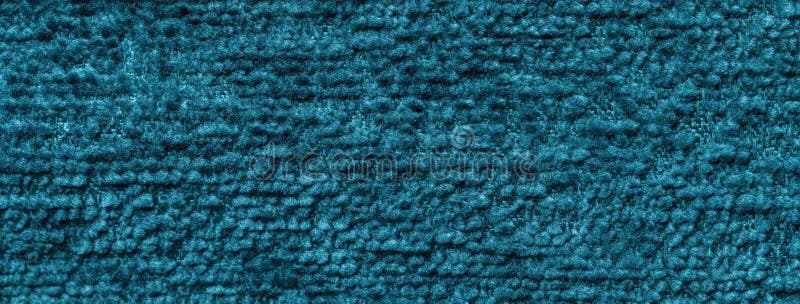 Texture of Dark Turquoise Color Background from Textile Material with ...