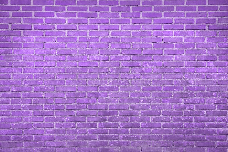 Texture of Dark Violet Brick Wall As Background Stock Image - Image of ...
