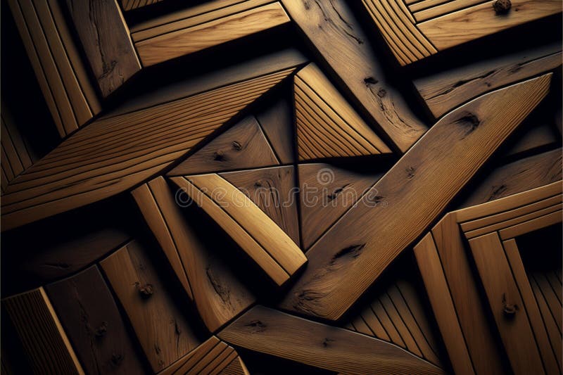 Texture of Dark Wooden Pattern Stock Illustration - Illustration of ...