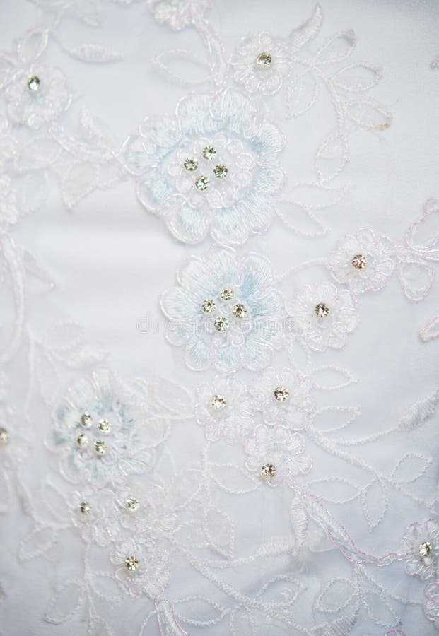 Texture De Tissu De Mariage Photo stock - Image du vêtement, broderie ...
