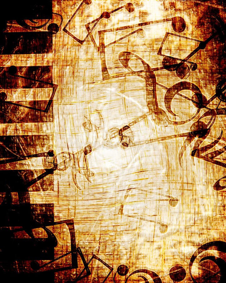 Parchemin Avec Des Notes Stock Illustrations, Vecteurs, & Clipart ...