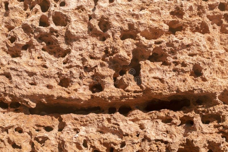 Texture de pierre poreuse photo stock. Image du minerai - 124399096
