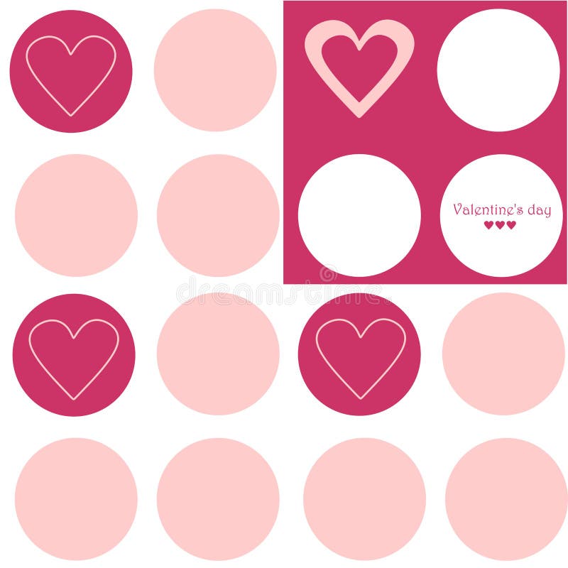 Texture de Saint-Valentin illustration de vecteur. Illustration du ...