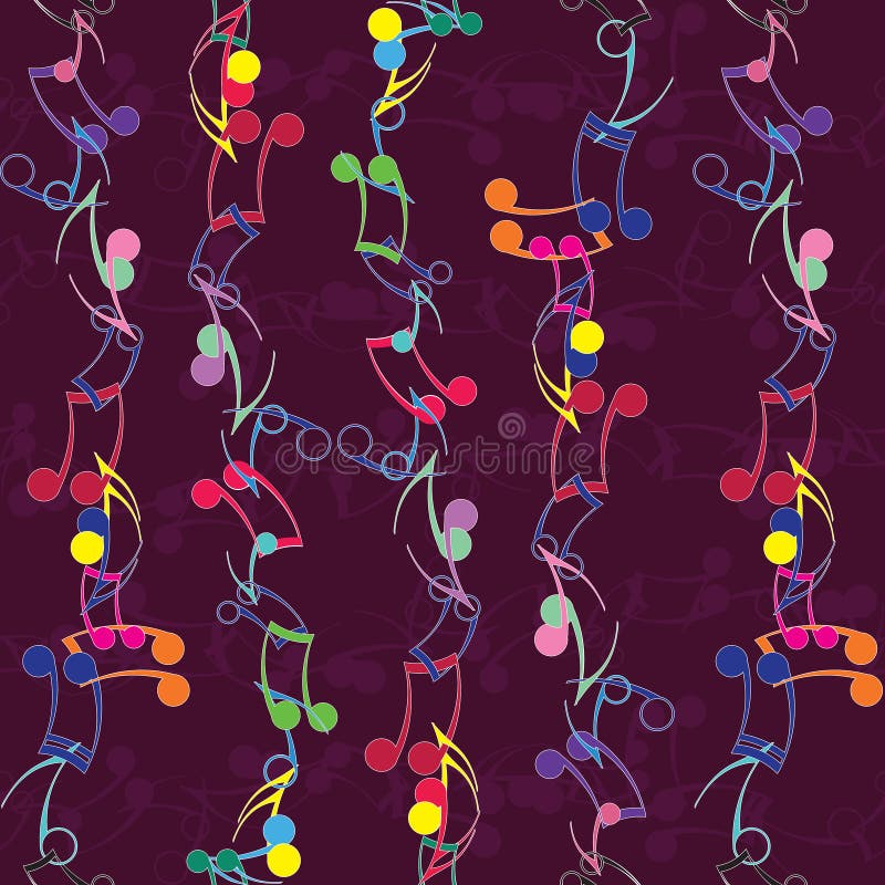 Texture De Son De Note De Musique Illustration de Vecteur ...