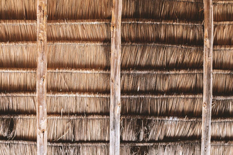 Texture De Toit Couvert De Chaume Photo stock - Image du chaume, paille ...