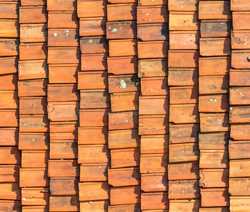 Texture de tuile de toit photo stock. Image du argile - 91473712
