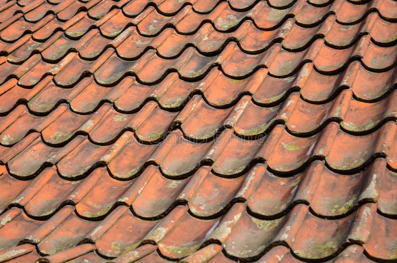 Nouvelle Texture De Tuiles De Toit Image stock - Image du toit, neuf ...