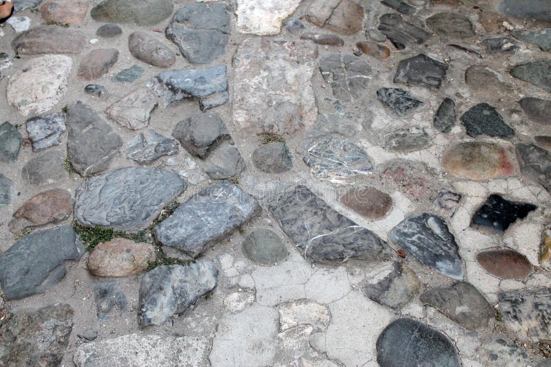 Texture De Vieille Route En Pierre Pour Le Fond Photo stock - Image du ...
