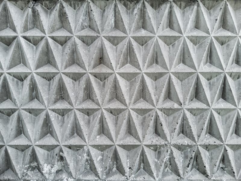 Texture of a Decorative Concrete Wall Panel with Patterns in the Form ...