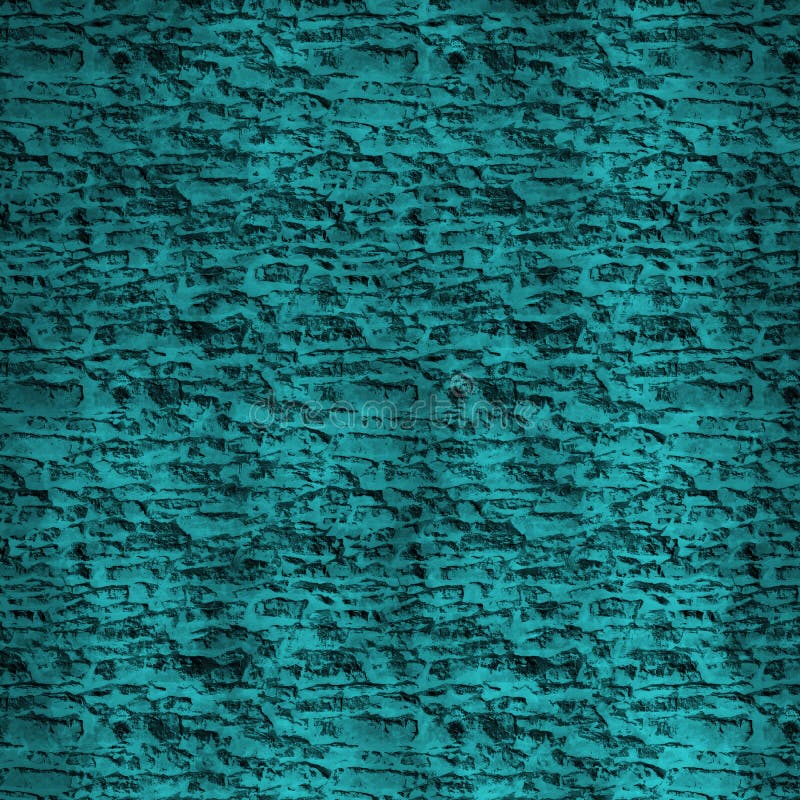 Texture of Decorative Plaster Wall in a Turquoise Shade Stock Image ...