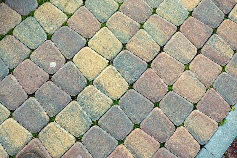 Texture of Decorative Stone Floor Covering Stock Photo - Image of ...