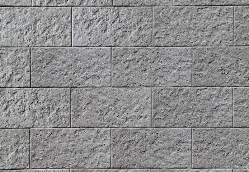 Texture of a Decorative Stone Wall Made of Gray Rectangular Blocks ...