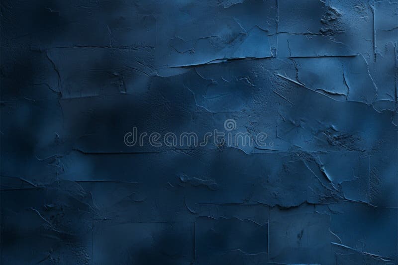 Texture of Denim Blue Plaster Wall Featuring Fine, Delicate Patterns ...