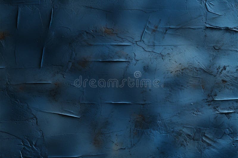 Texture of Denim Blue Plaster Wall Featuring Fine, Delicate Patterns ...