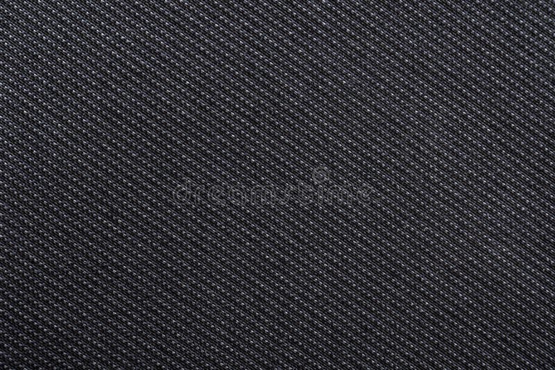 Texture of Dense Black Fabric for Tailoring. Canvas Stock Photo - Image ...