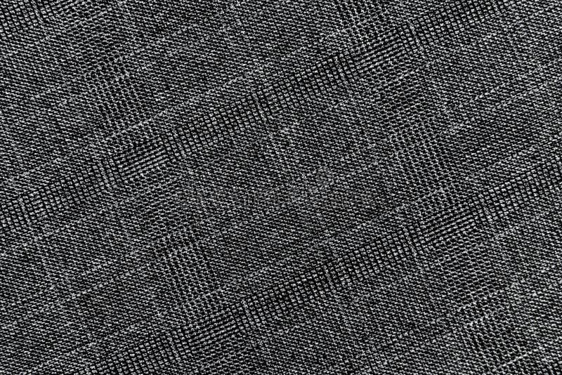 Texture of Dense Black Fabric for Tailoring. Canvas Stock Image - Image ...