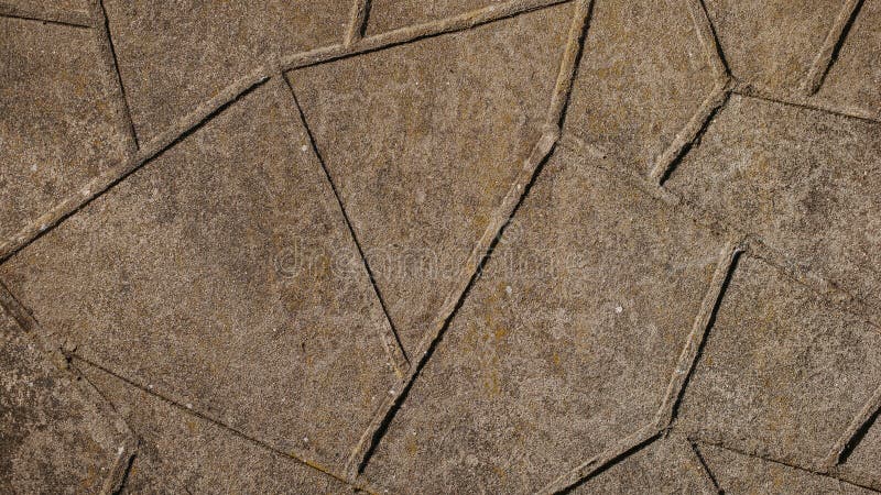 Texture of Designer Concrete Facade with Triangles Stock Photo - Image ...