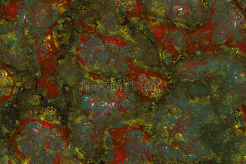 Texture Destroyed- Old Metal Pattern Stock Illustration - Illustration ...