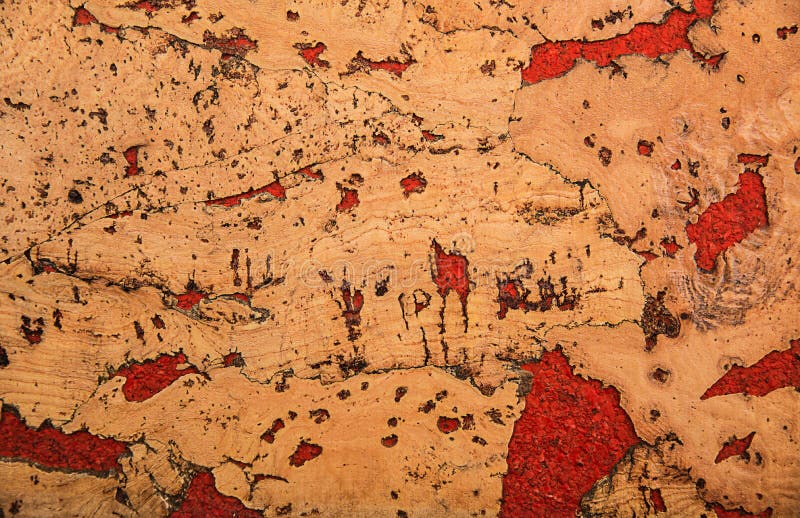 The Surface of the Cork Board is Pink. Abstract Background and Texture ...