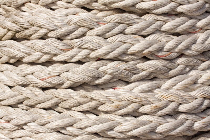 Rope Wound Around Winch on Sailboat Stock Photo - Image of security ...