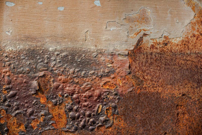 Texture .and Details of Rust, Used As a Background Stock Photo - Image ...