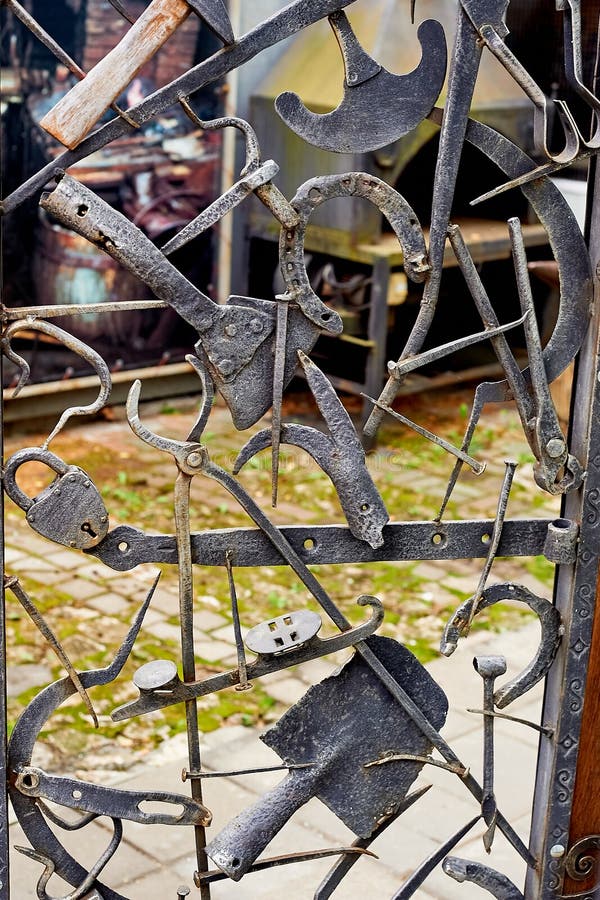 Texture.Different Items Made by a Blacksmith, Combined Together. Forge ...