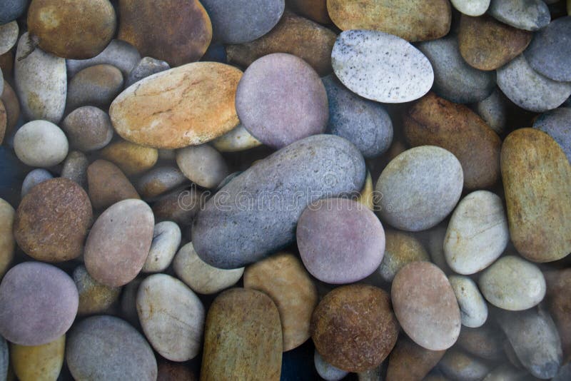 Texture of Different Types of Stones Stock Image - Image of water ...