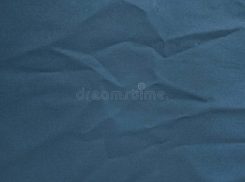 Texture Dim Blue or Gray Cloth with Wrinkled Surfaces and Folds for ...