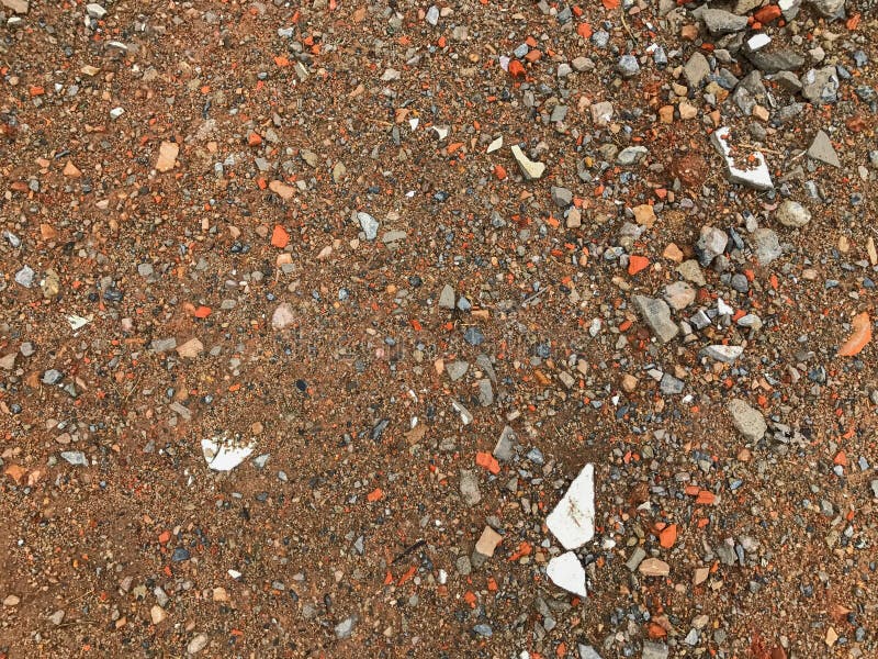 Texture of Dirt in Demolition Site Stock Image - Image of background ...