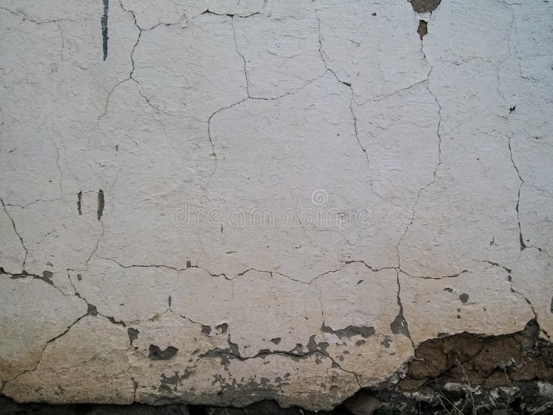 Old Disintegrated Texture of White Wall Stock Image - Image of lime ...