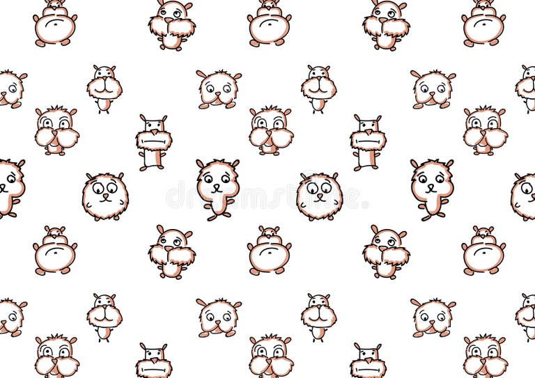 Texture of Domestic Hamsters of Different Types and Forms Stock ...