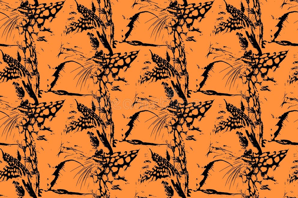 Texture drawing spots. stock illustration. Illustration of branch ...