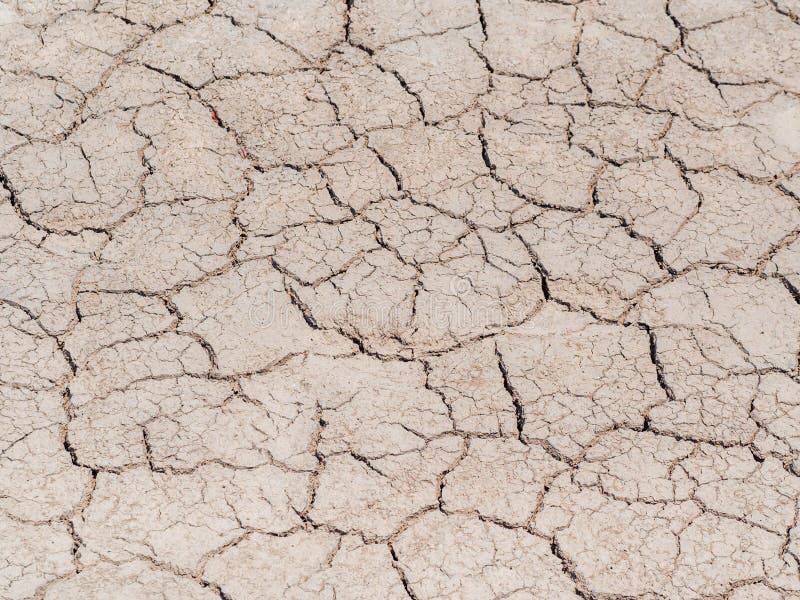 Texture of the Dried Earth with Clay and Sand Stock Photo - Image of ...