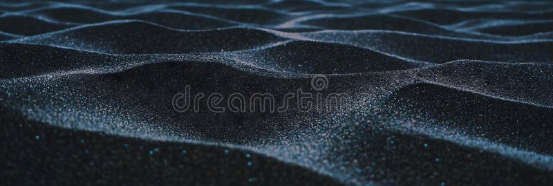 Texture of Dry Black Sand with Fine Dust Under Soft Lighting Stock ...