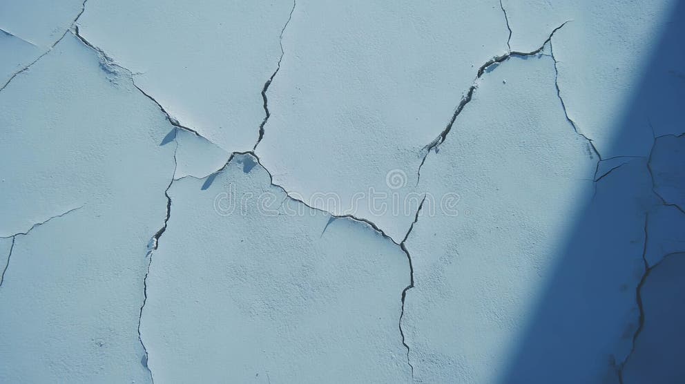 Texture of Dry Cracked Mud Wall with Deep Fissures for Rustic Design ...