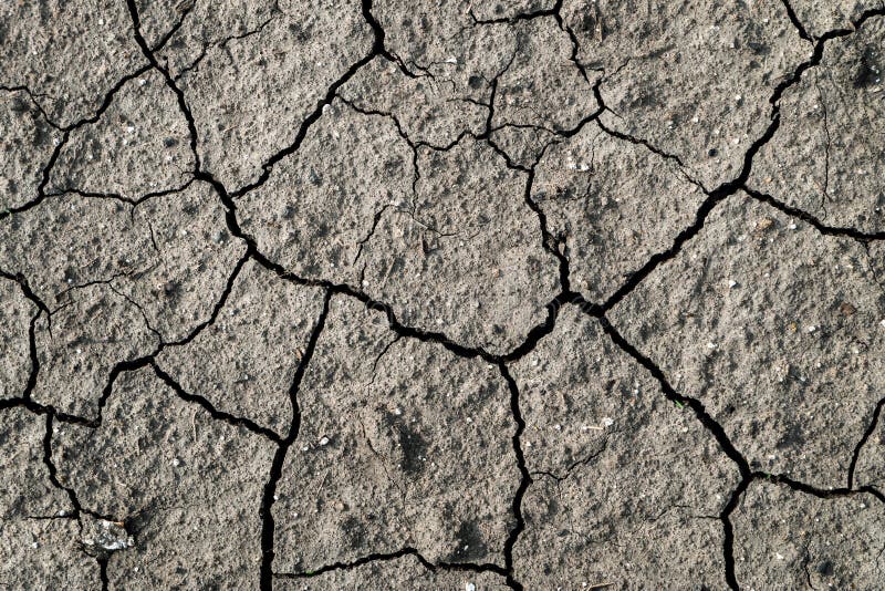 Texture of Dry Cracked Soil. Damaged Ground Stock Photo - Image of ...