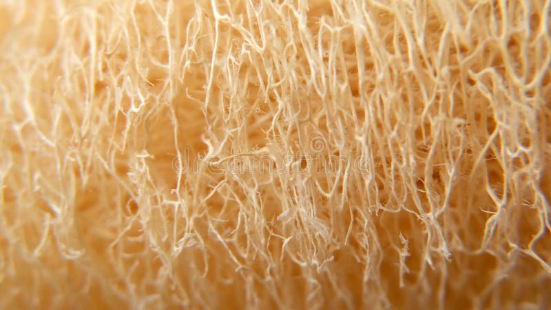 Texture of dry loofah stock image. Image of fibers, luffa - 208064841