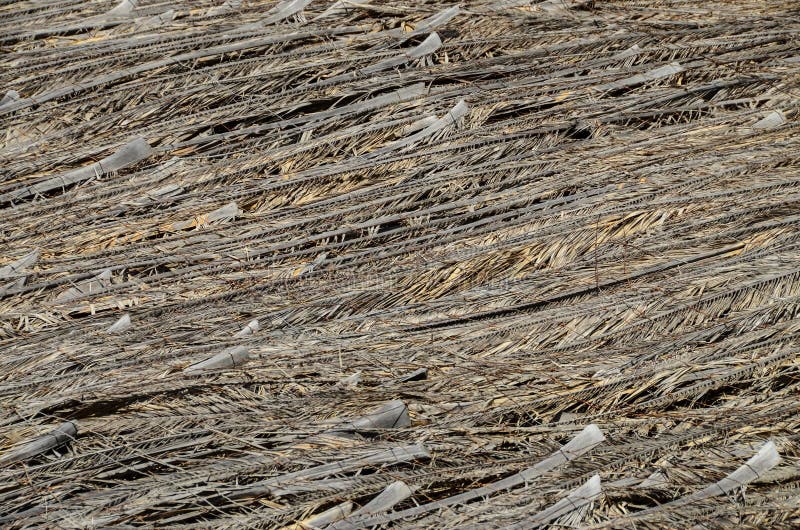 Texture Du Toit Classique De Chaume Image stock - Image du normal, toit ...