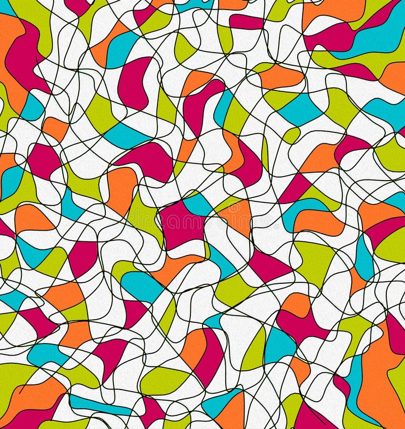 Texture with Colored Elements Stock Illustration - Illustration of ...