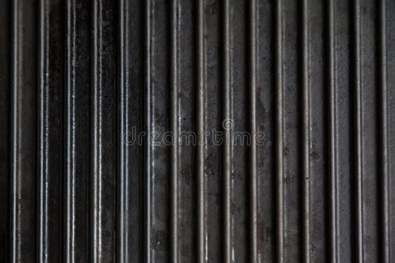 Texture of Empty Black Cast Heavy Iron Grill Pan, Modern Kitchen ...