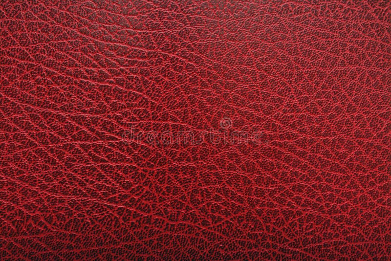 Texture en cuir rouge image stock. Image of configuration - 12334801