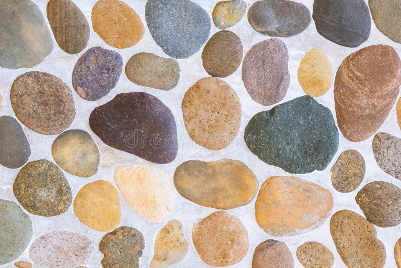 Texture En Pierre De Carrelage De Caillou Image stock - Image du ...