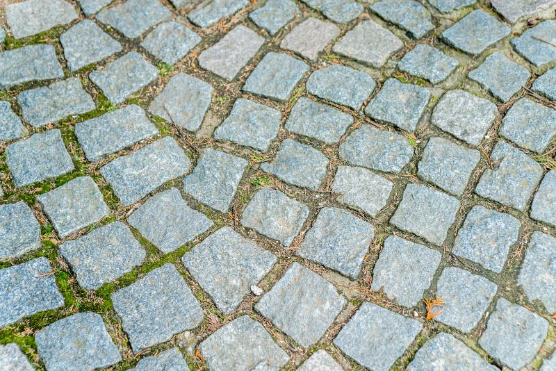 Texture En Pierre De Voie De Cube Onduleuse, Diagonal, Mousse Image ...