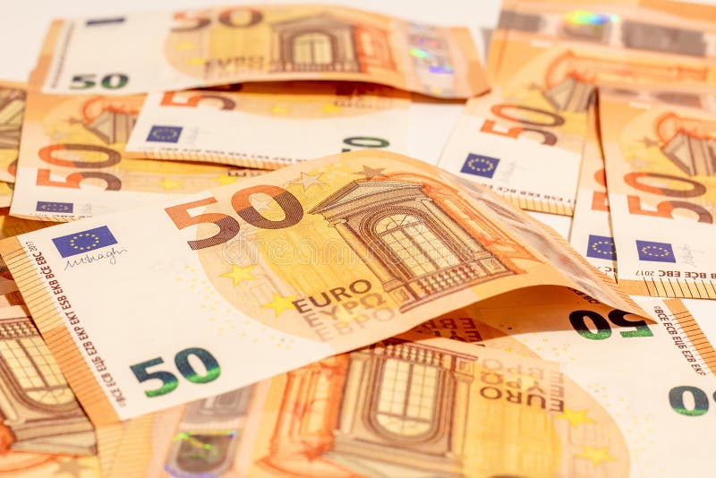 Texture euro banknote stock image. Image of banknote - 208290005