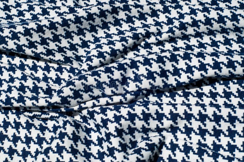 Texture, Fabric, Background. Fabric Crochet Pattern Blue Diamond Stock ...