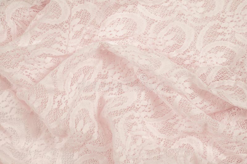Texture, Fabric, Background. Lacy Pink Fabric, Lace Stock Image - Image ...