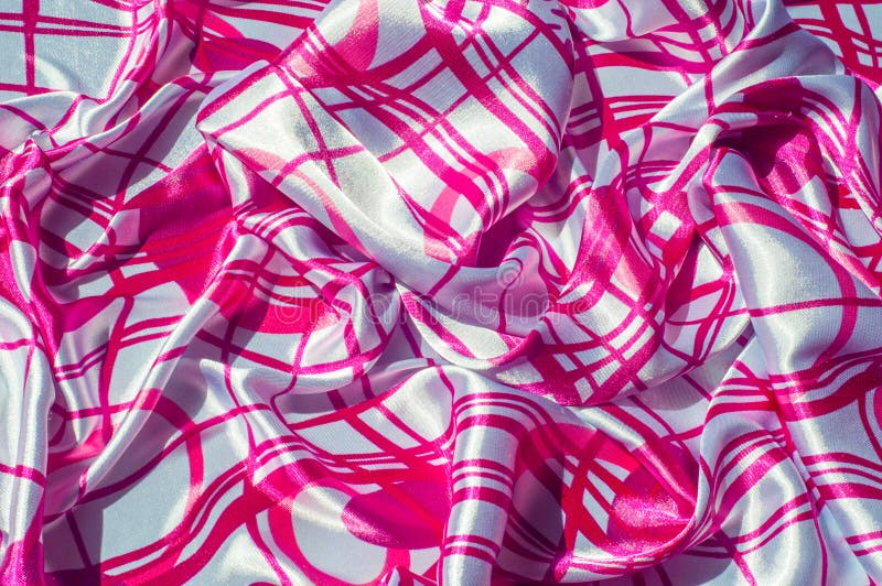 Texture, Fabric, Background. Texture of a Female Dress with an a Stock ...