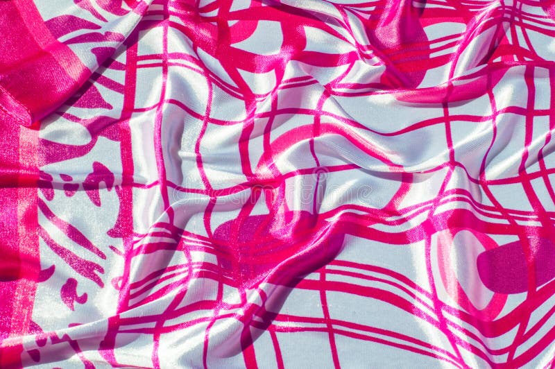 Texture, Fabric, Background. Texture of a Female Dress with an a Stock ...