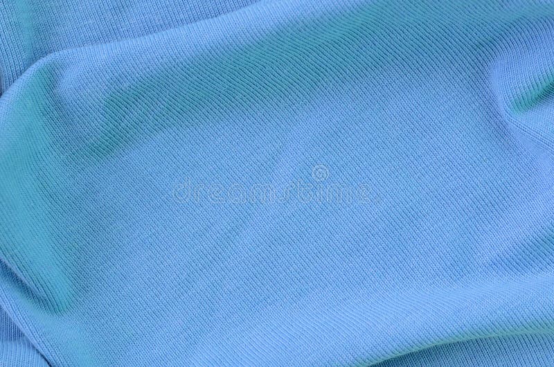 The Texture of the Fabric in Blue Color. Material for Making Shirts and ...